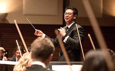 New maestro melds artistry with wit