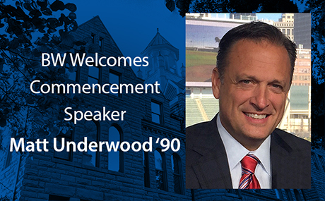 Cleveland Indians broadcaster Matt Underwood '90 to speak at commencement